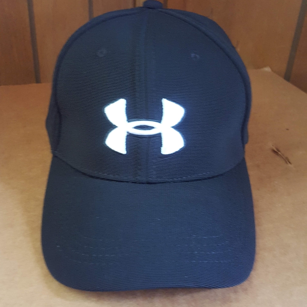 Hat Cap Under Armour Flex Fit Large Color Black - Gem